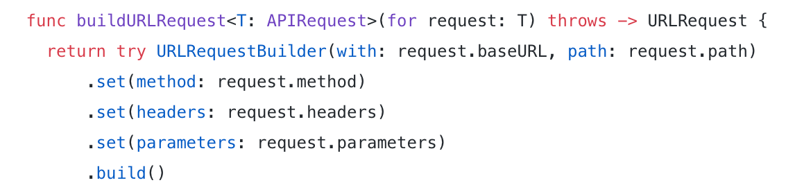 Applying the Builder Pattern to URLRequests – Mental Break Town